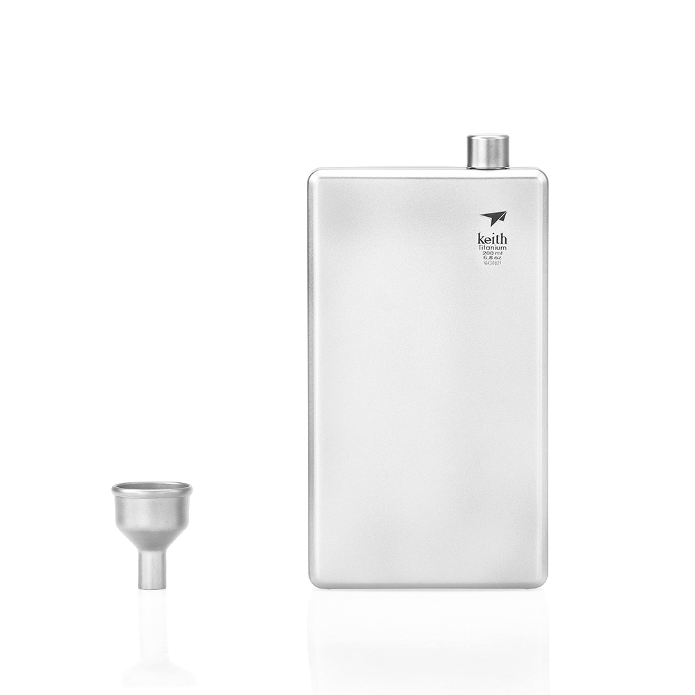 KeithTitanium POCKET FLASK 200ML – YIng Cheong